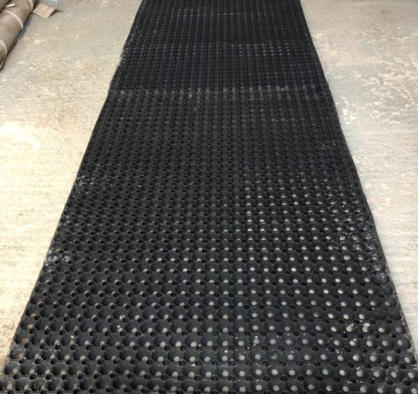 Rubber Grass Mats | Rubber Grass Protection Mats Gateway mat 7.5m long ...